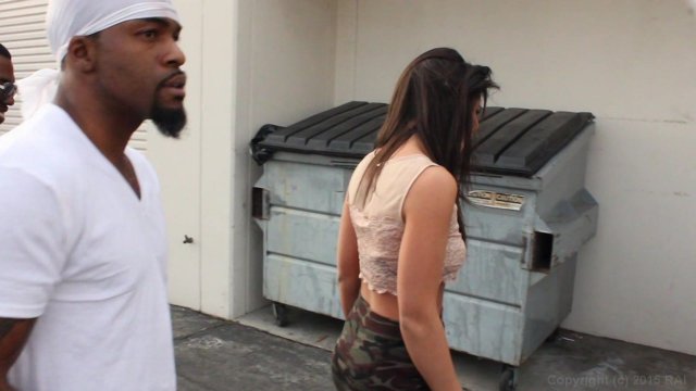 Two Black Dudes Banging A White Chick In A Joyful Threesome Sex From Vanilla Killaz 2014 By