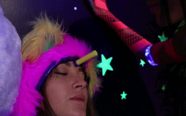 Romi Rain And Dani Daniels Share A Lesbian Fuck Under The Black Light From Pussy Persuasion 2