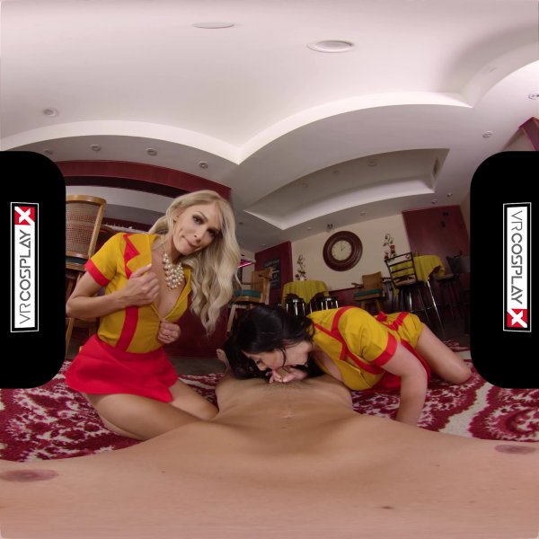 2 Broke Girls A Xxx Parody By Vrcosplayx Hotmovies