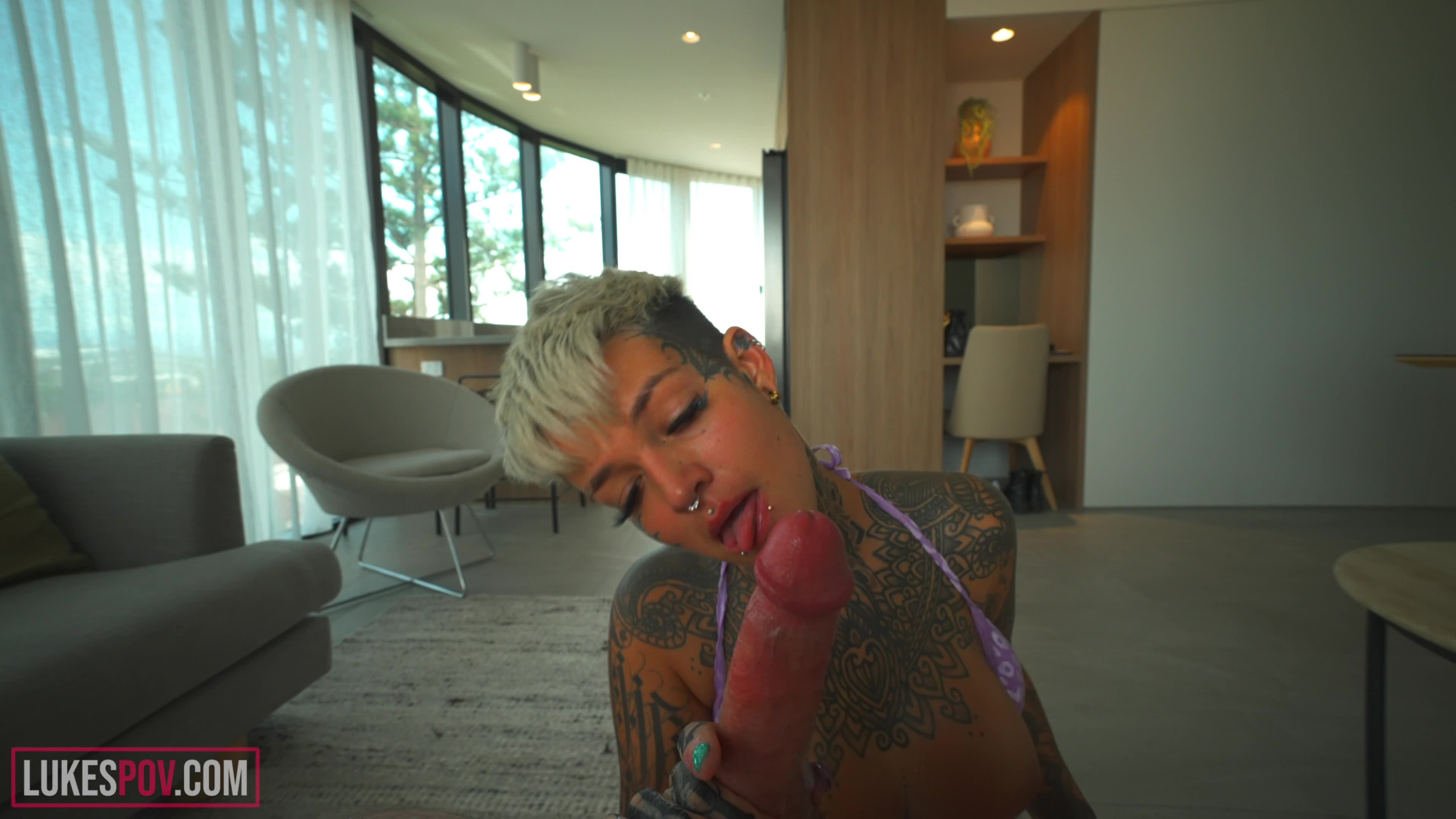 Split Tongue Babe Sucks Cock And Fucks 2023 Lukes Pov Adult Dvd Empire