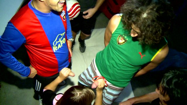 Slutty Big Butt Schoolgirl Gets Ganbanged By Soccer Players From Nasty